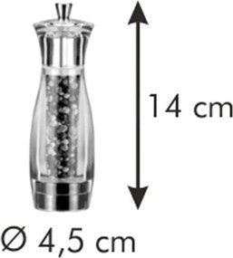 Tescoma Virgo Mlýnek na pepř 14 cm, 14 cm