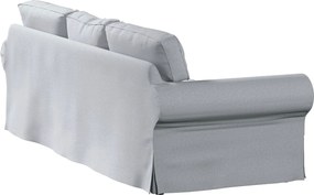 Potah na pohovku IKEA  Ektorp 3-místná, nerozkládací barva šedá látka pletený vzor