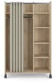 Skříň Kit 93119 jackson hickory/beige