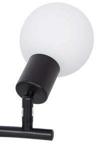 LED stropní bodovka Loxy, černá, 3 zdroje