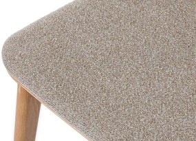 Designová jídelní židle Harper přírodní