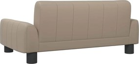 Pelíšek pro psy cappuccino 70 x 45 x 30 cm umělá kůže 171867