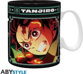 Hrnek Demon Slayer - Tanjiro 460 ml Vícebarevná