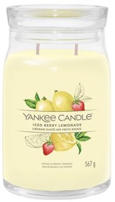 Yankee Candle Signature svíčka velká Iced Berry Lemonade, 567g