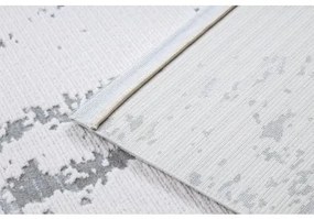 koberec AKRYL USKUP Beton 9484 slonová kost / šedá velikost 80x300 cm | krásné koberce cz