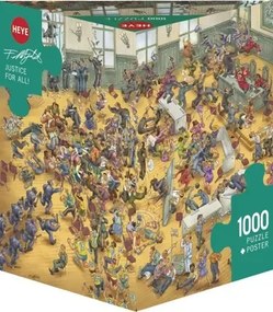 HEYE Puzzle Spravedlnost pro všechny! / 1000 dílků / 70 x 50 cm