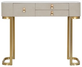 Designová konzole Ondelette 100 cm krémová