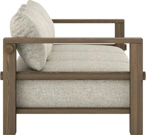Světle šedá pohovka 225 cm Bare – Karup