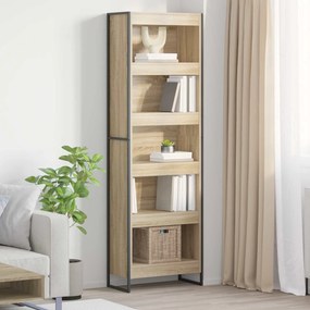 Knihovna 60 x 30 x 189,5 cm Kompozitní dřevo Sonoma 3402999
