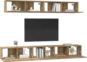 Sestava TV skříněk 5 ks Artisanový dub Kompozitní dřevo 3393386
