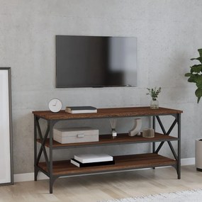 vidaXL TV skříňka hnědý dub 100 x 40 x 50 cm kompozitní dřevo