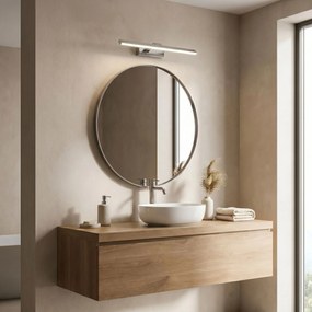 Toolight Rea, Koupelnové nástěnné LED svítidlo SWE001-1W 43cm CHROME, OSW-20100