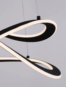 Designový lustr Celestia černá