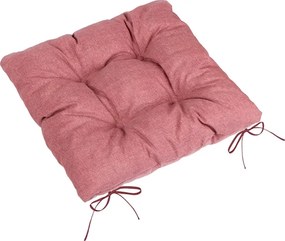 Bellatex Sedák LADA prošívaný 40x40 cm Růžová