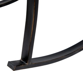Zahradní houpací křeslo Outsunny antický design z kovu v bronzové barvě, stylové a pohodlné pro terasu a zahradu | Aosom.de