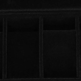 Krabička na hodinky SPRINGOS COBALT 6 černá/černá