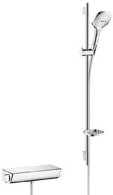 Hansgrohe Raindance Select E - Sprchový set 120 s termostatem Ecostat Select, 3 proudy, chrom 27039000