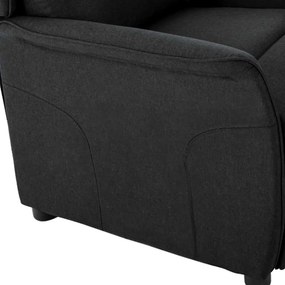 Polohovací křeslo Černá Polyester 340154