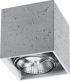 Sollux Lighting Stropní svítidlo VALDE beton
