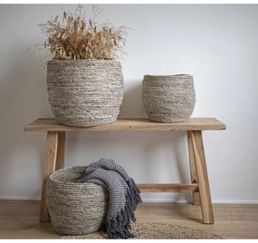 House Nordic Dřevěná lavice BARCELONA hnědá 90 cm 1401011