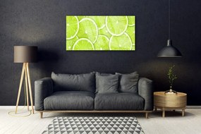 akrylový obraz Limetka Jídlo Kuchyně 100x50 cm
