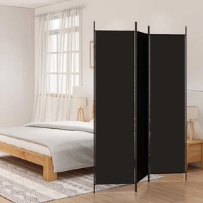 vidaXL 3dílný paraván 150x200 cm textil [42039207] Barva: Bílá