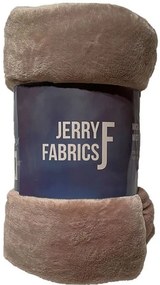 JERRY FABRICS Plyšová deka Capucino super soft  Polyester, 150/200 cm