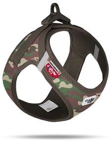 Postroj pro psy a kočky Curli CLAPS Air-Mesh Camo Velikost: XS