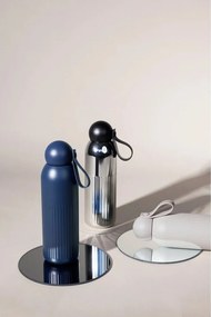 Béžová termoláhev s brčkem z nerezové oceli 500 ml Tekla – Sagaform