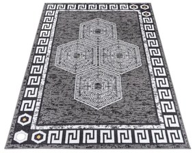 Kusový koberec PP Argos šedý 140x200cm