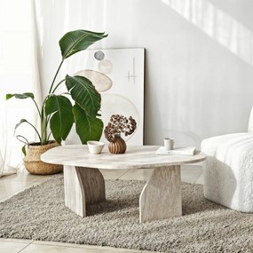 Konferenční stolek Rock Travertine