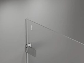 Mexen Lunar-F skládací sprchové dveře levé 75 cm, transparentní, chrom - 836-075-000-01-00-L