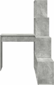 Rohový psací stůl Betonově šedá 101,5 x 149,5 x 149,5 cm 3337244