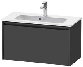Duravit Ketho.2 - Umyvadlová skříňka 44x81x39 cm, 1 zásuvka, grafit mat K25056049490000