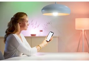 LED RGBW Stmívatelná žárovka A80 E27/18,5W/230V 2200-6500K CRI 90 Wi-Fi - WiZ