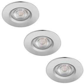 Philips - SADA 3x LED Stmívatelné koupelnové svítidlo DIVE LED/5W/230V IP65