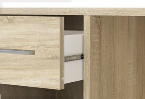 ADRK Furniture Rohový stůl ELISEO