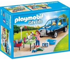 Playmobil 9278 mobilní psí salón