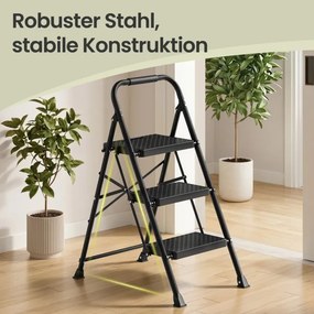 Skládací ocelové schůdky GSLB35203BZ01