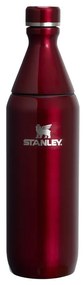 Vínová termoláhev z nerezové oceli 600 ml All Day Slim Bottle Garnet Shine – Stanley