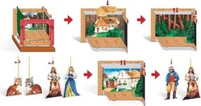 EFKO Loutkové divadlo / 40 loutek / 7 pohádek / od 3 let