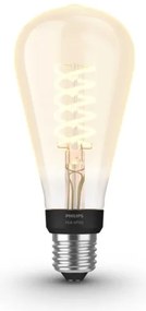 LED Stmívatelná žárovka Philips Hue WHITE FILAMENT ST72 E27/7W/230V 2100K