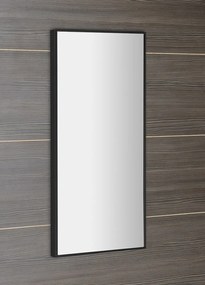 Sapho, AROWANA zrcadlo v rámu 350x900mm, černá mat, AWB3590