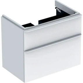 Geberit Smyle Square koupelnová skříňka pod umyvadlo 73,4x62x47 cm bílá 500.353.00.1