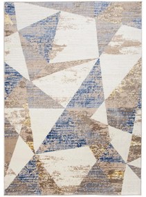 Kusový koberec Sean béžovomodrý 160x220cm