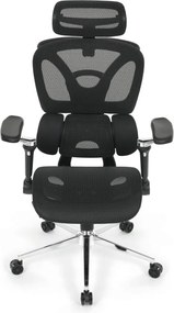 Kancelářská židle, synchronní mechanismus, černá síťovina, KA-B2363 BK – Barva (vyberte): černá (78 x 68) cm Šedá