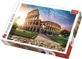 Trefl - Puzzle - Prosluněné koloseum / 1000 dílků / 68.3 x 48 cm / věk