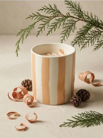 Sinsay - Vonná svíčka Cedarwood & Cypress - hořčicová