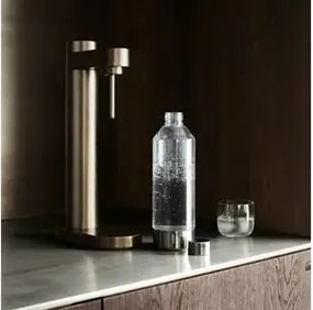 Stelton Brus Carbonator hnědá / výrobník sody / bez láhve / bez CO2 /
