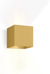 Nástěnné svítidlo ve tvaru krychle Box Wall 2.0  Nástěnné svítidlo ve tvaru krychle Box Wall 2.0 Barva: Zlatá, Teplota chromatičnosti: 2700 Kelvinů